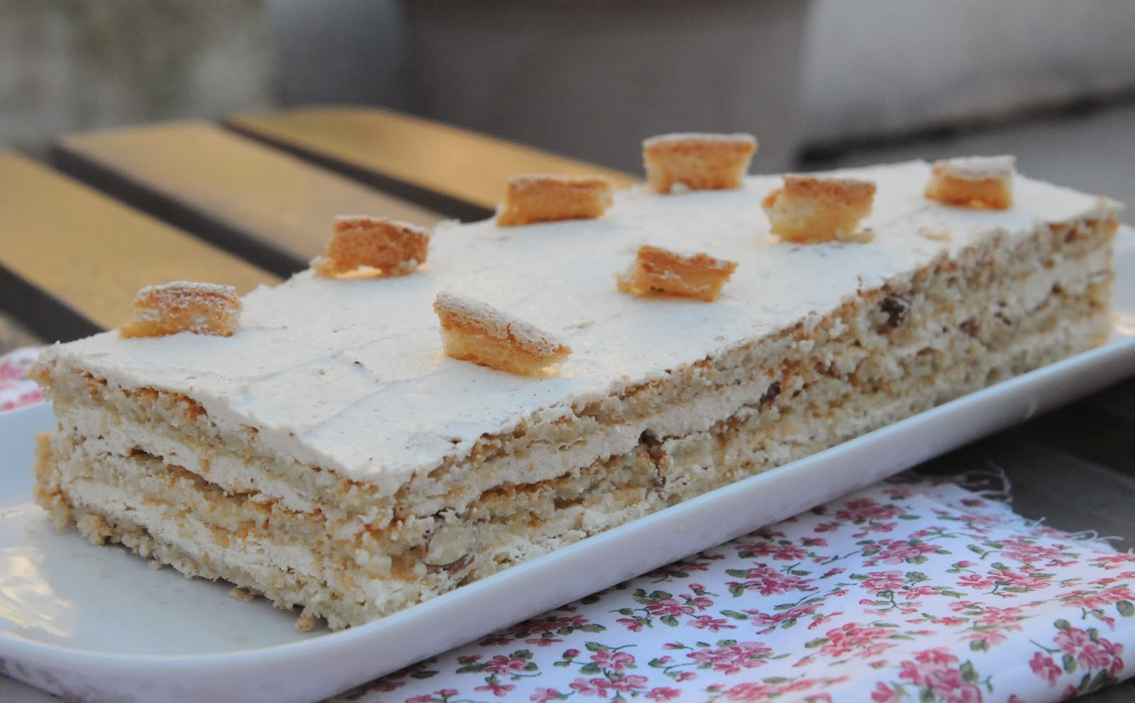 13 desserts, chacun: Le castel