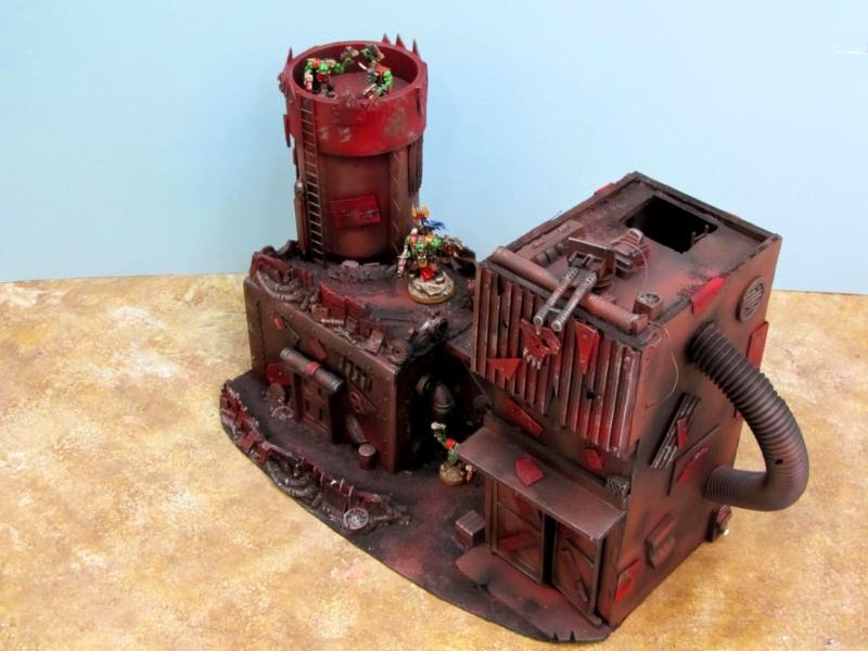 The Dark Templar: 40k Terrain: Mining Facility Inspiration