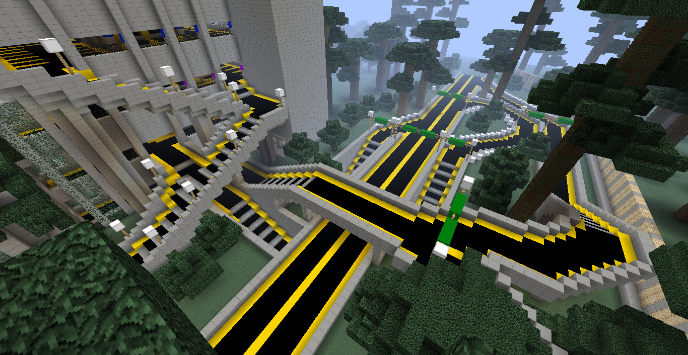 MODERN MINECRAFT : Highway Exit 1