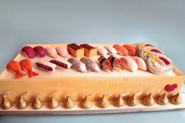 Fish Tale: Sushi Cake:
