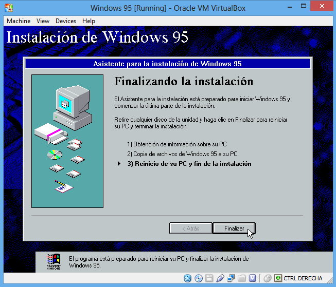 Como instalar Windows 95 - Practicas Finales Jose Manuel Martínez