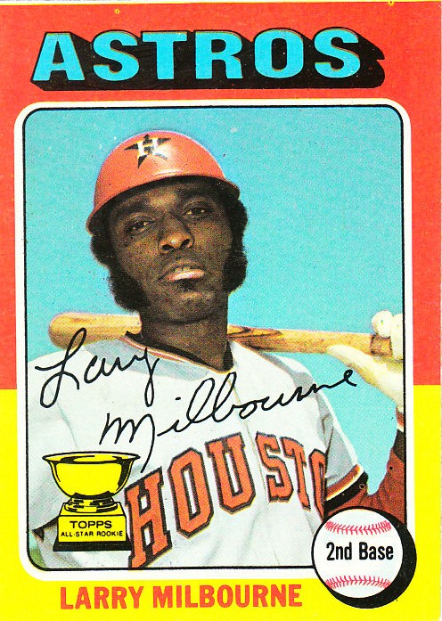 1975 Topps (it's far out, man): #512 - Larry Milbourne
