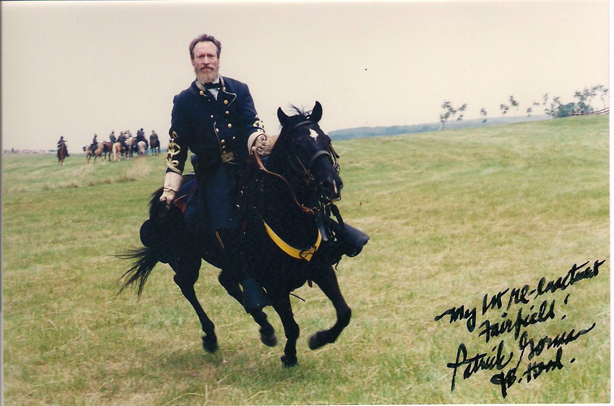 Strike The Tent...: A Few Questions With Actor Patrick Gorman