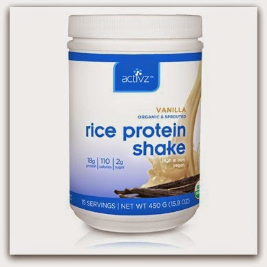 Activz Organic Rice Protein Shake Review