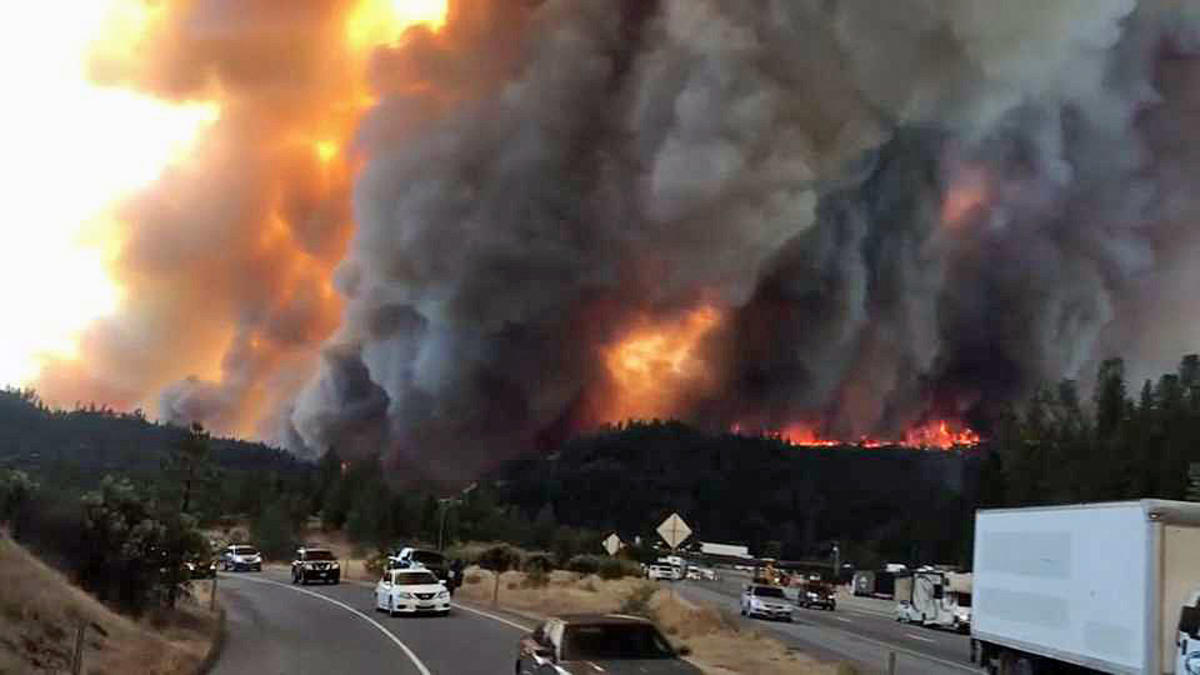 MEC&F Expert Engineers : CALINFERNO: The Delta Fire burning in Shasta ...