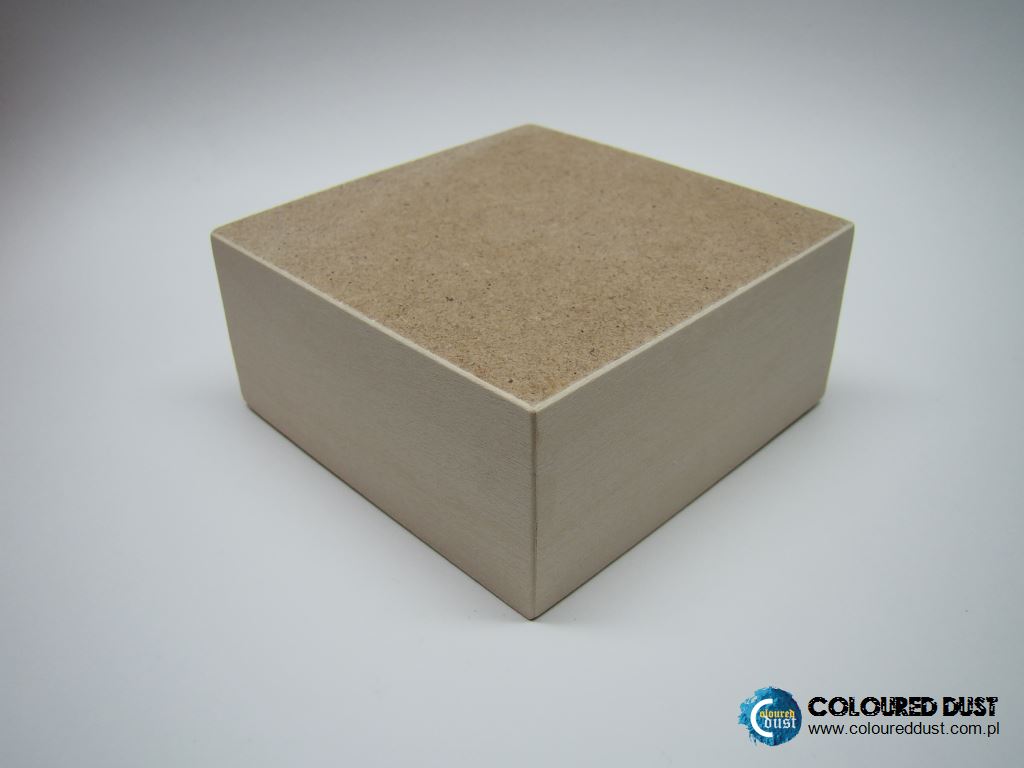 MDF plinths. | Coloured Dust
