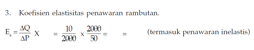 Macam Elastisitas Permintaan dan Penawaran | Ekonomi