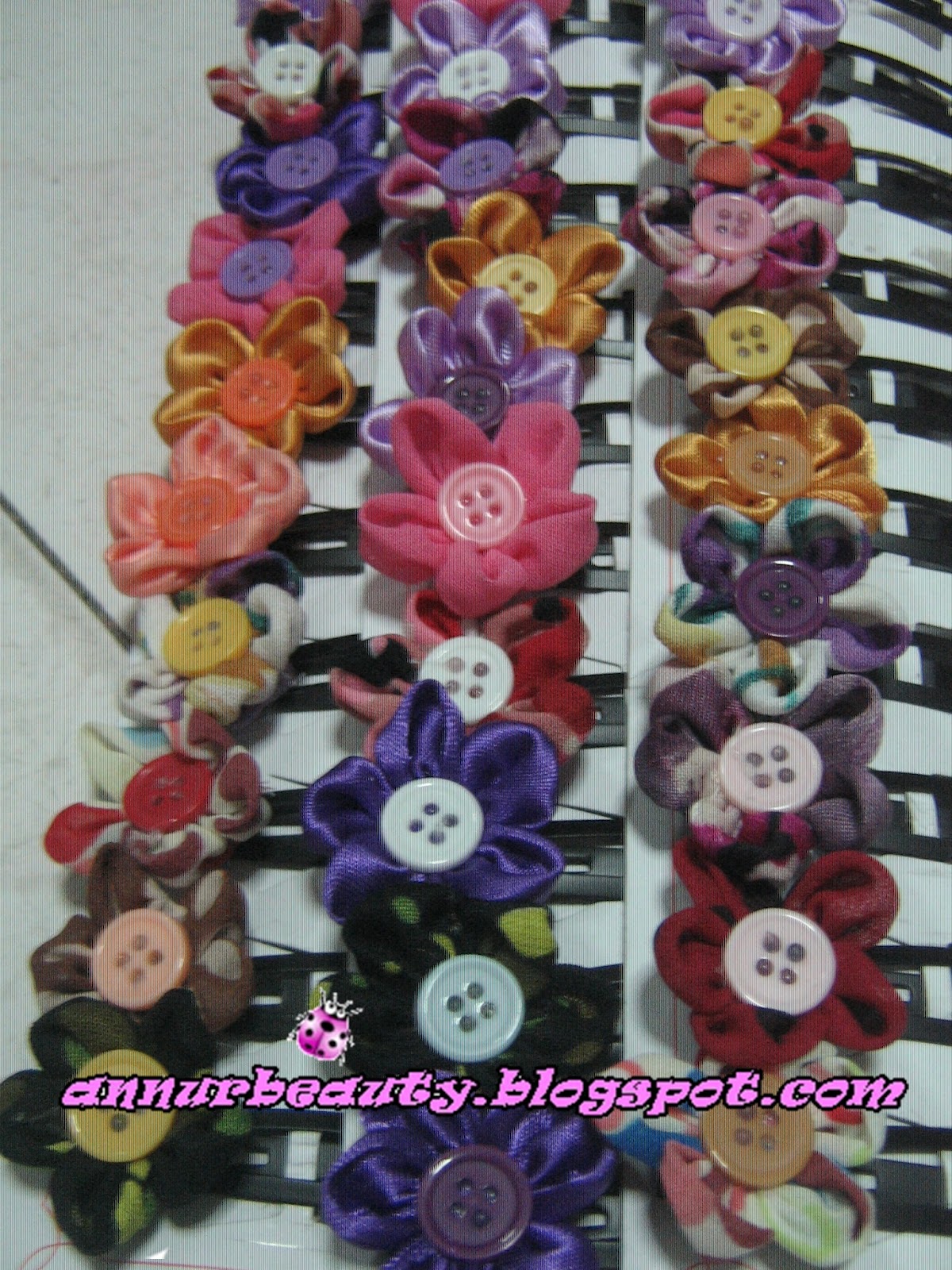 Produk Terbaru ~ Kerongsang Dan Sepit Rambut Kain - kEmA.kItCheN