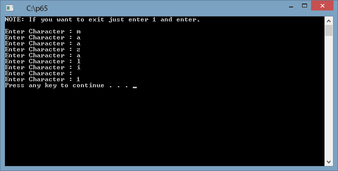 Input Characters Entered By The User Into A File Using Fputc Function C C And Assembly