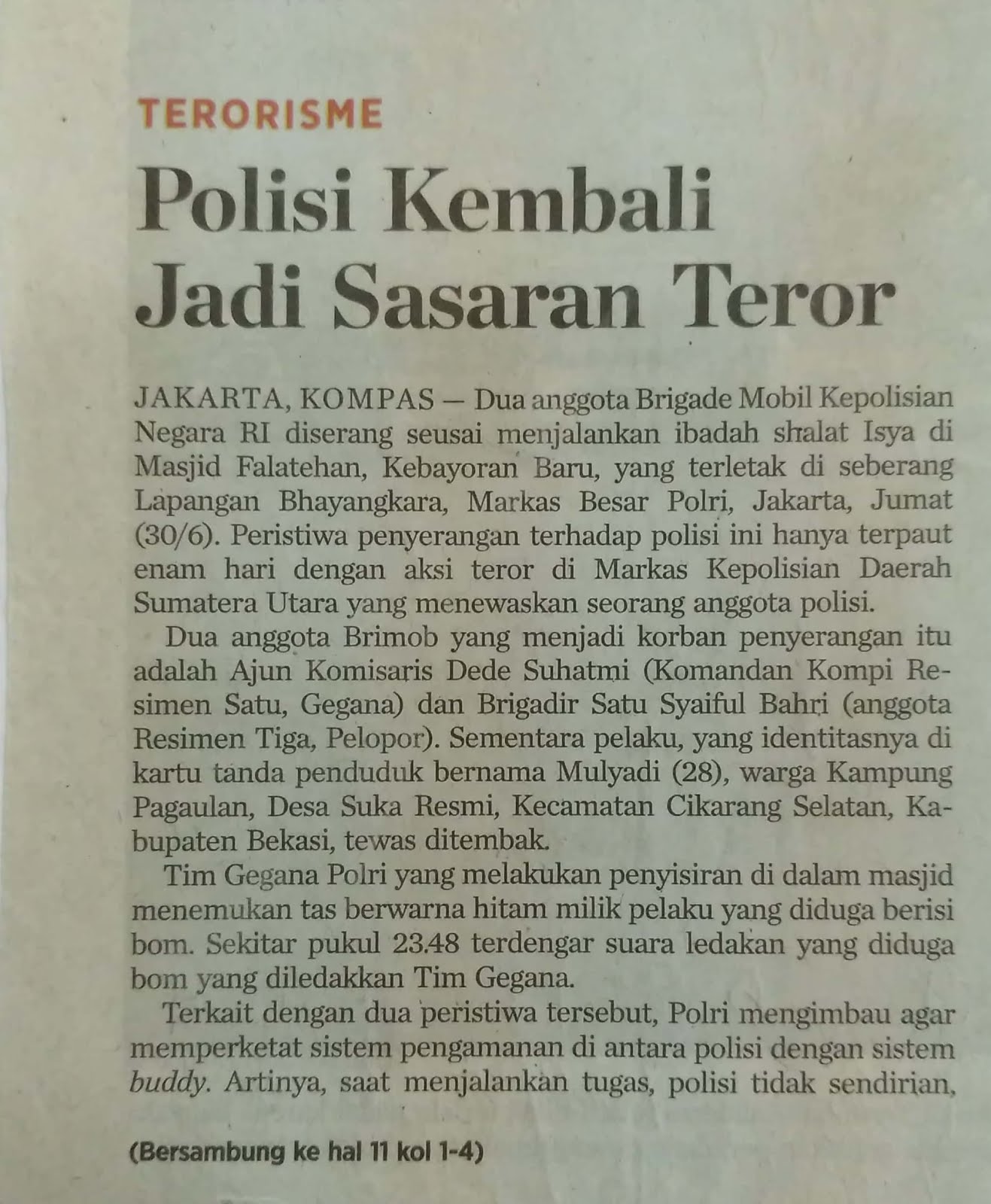 Contoh Depth News - Pendidikan Siswa