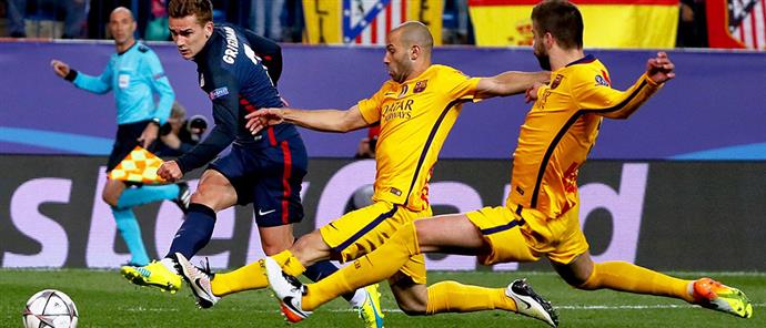 Δυναμίτης PRESS : Champions League .....ΑΤΛΕΤΙΚΟ ΚΑΙ ΜΠΑΓΕΡΝ ΣΤΑ ΗΜΙΤΕΛΙΚΑ