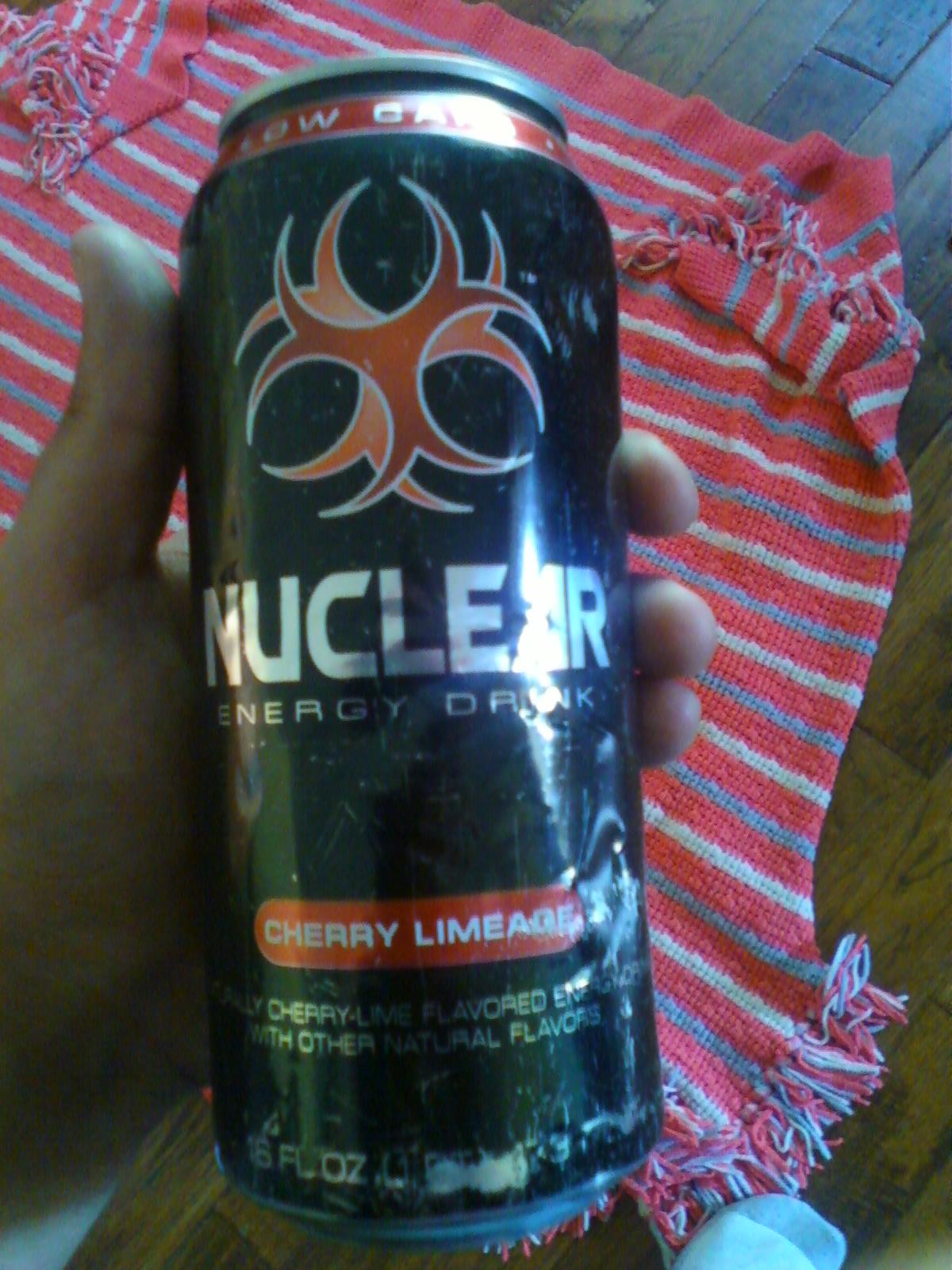 Energy Drink Heaven: Nuclear: Cherry Limeade - Sugar Free
