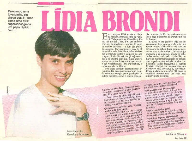 BIOGRAFIA ,LIDIA BRONDI(ATRIZ)