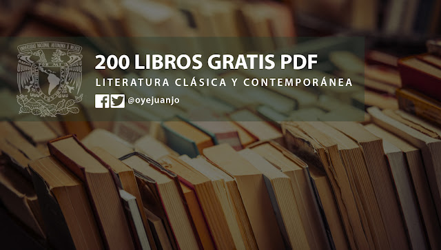 200 libros gratis PDF de la Biblioteca de la UNAM