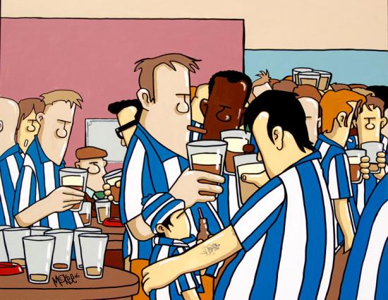 Sheffield art, Pete mckee, Sheffield wednesday