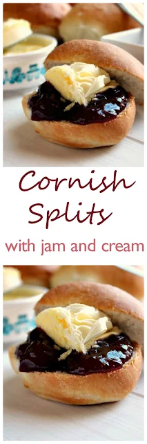 Cornish Splits with Jam and Clotted Cream - A Cornish Food Blog | Jam ...