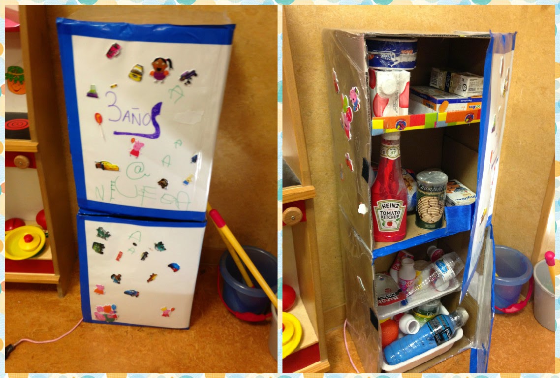 Cierzo de ilusiones: ¡ TENEMOS NEVERA EN EL RINCÓN DE LA CASITA!