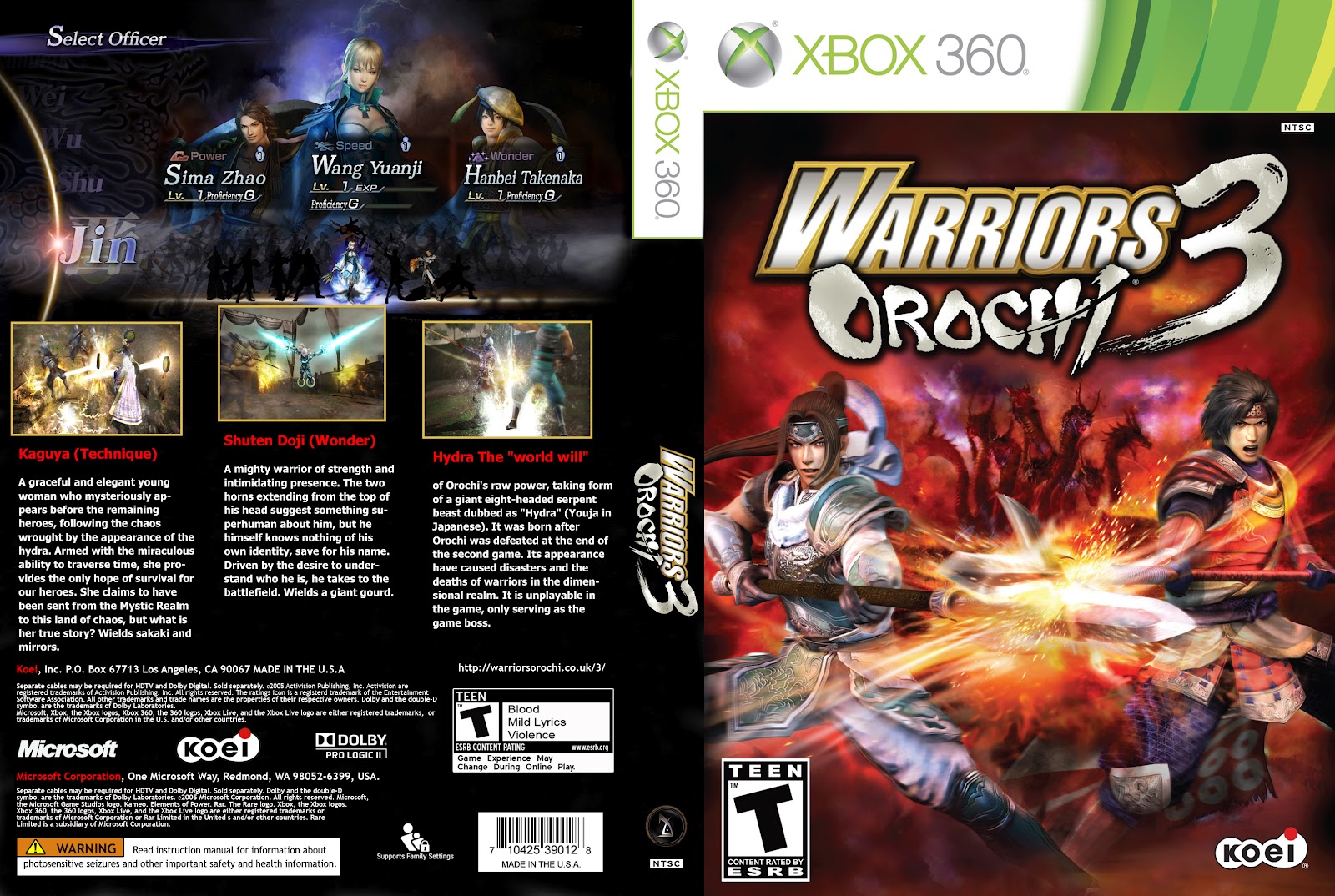 SUPERCAPAS: WARRIORS OROSHI 3