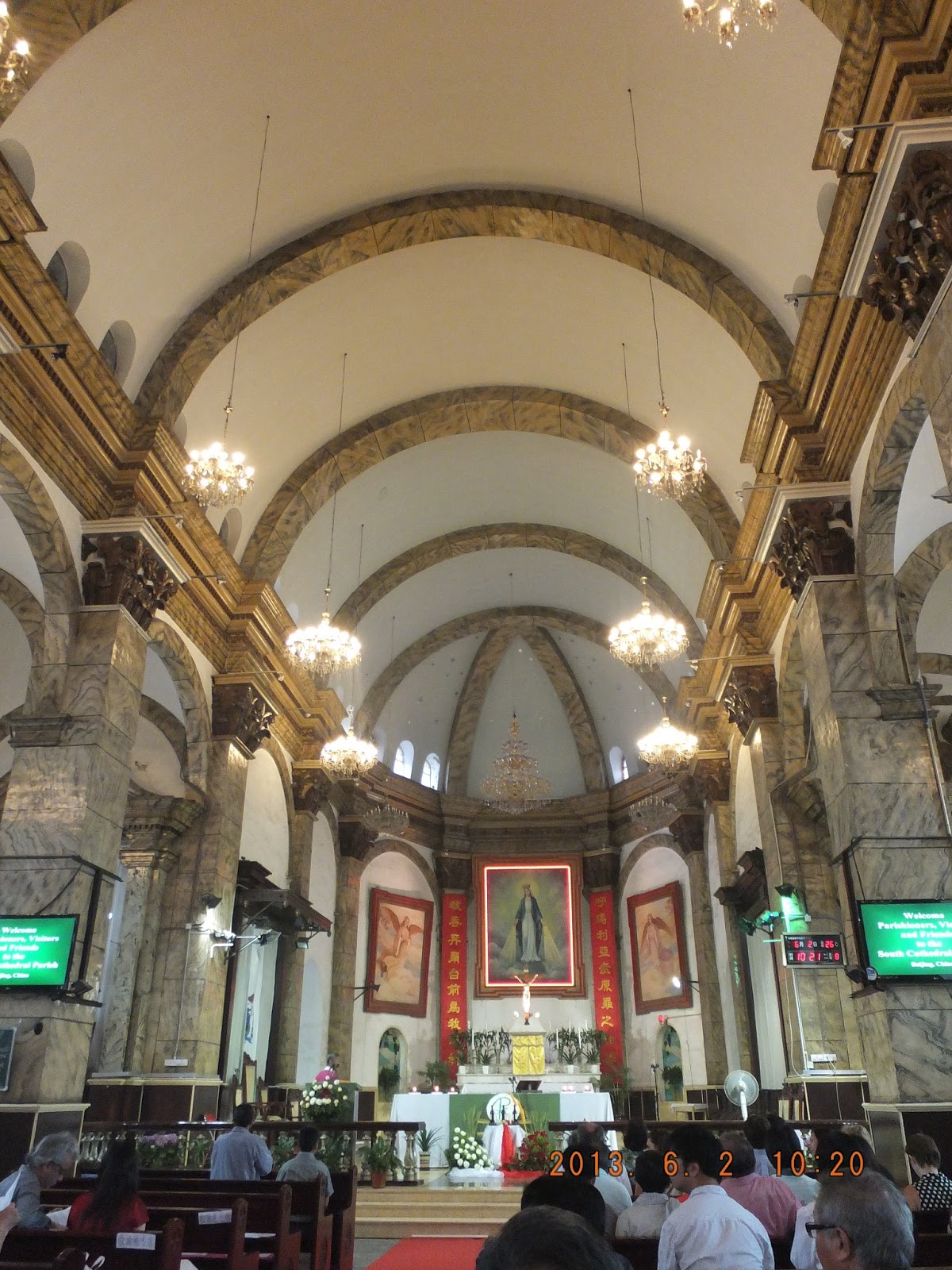 Bach's Chinese Rail Tour : June 2, 2013 Beijing – Roman Catholic Churches