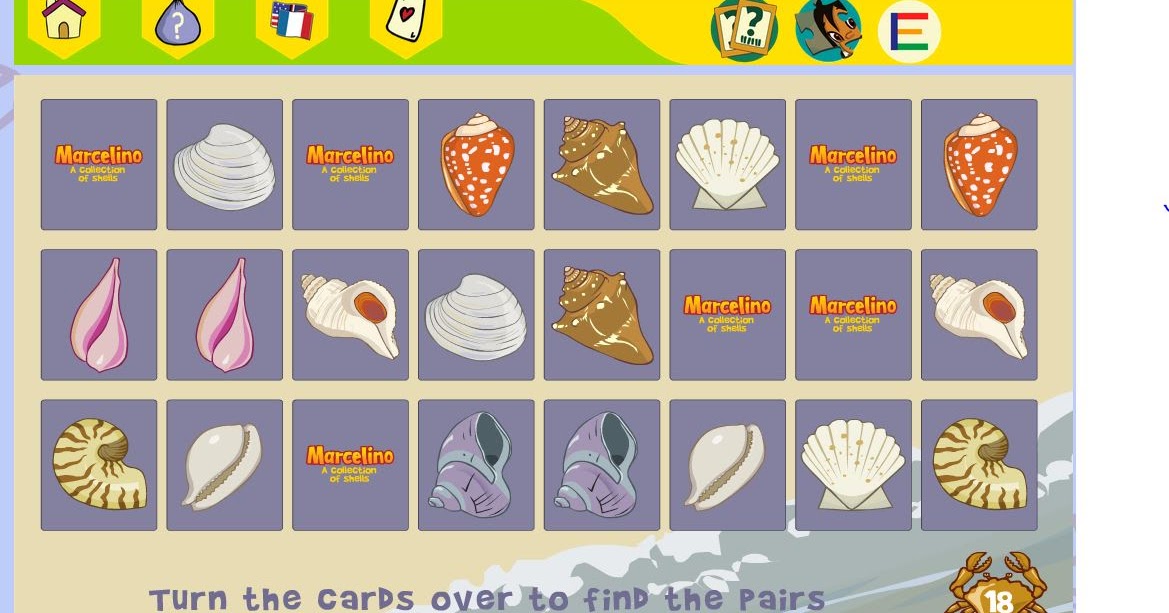 JUEGO: "Memory de mar"