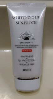 Review: Jigott Whitening UV Sun Block SPF 50+ PA+++