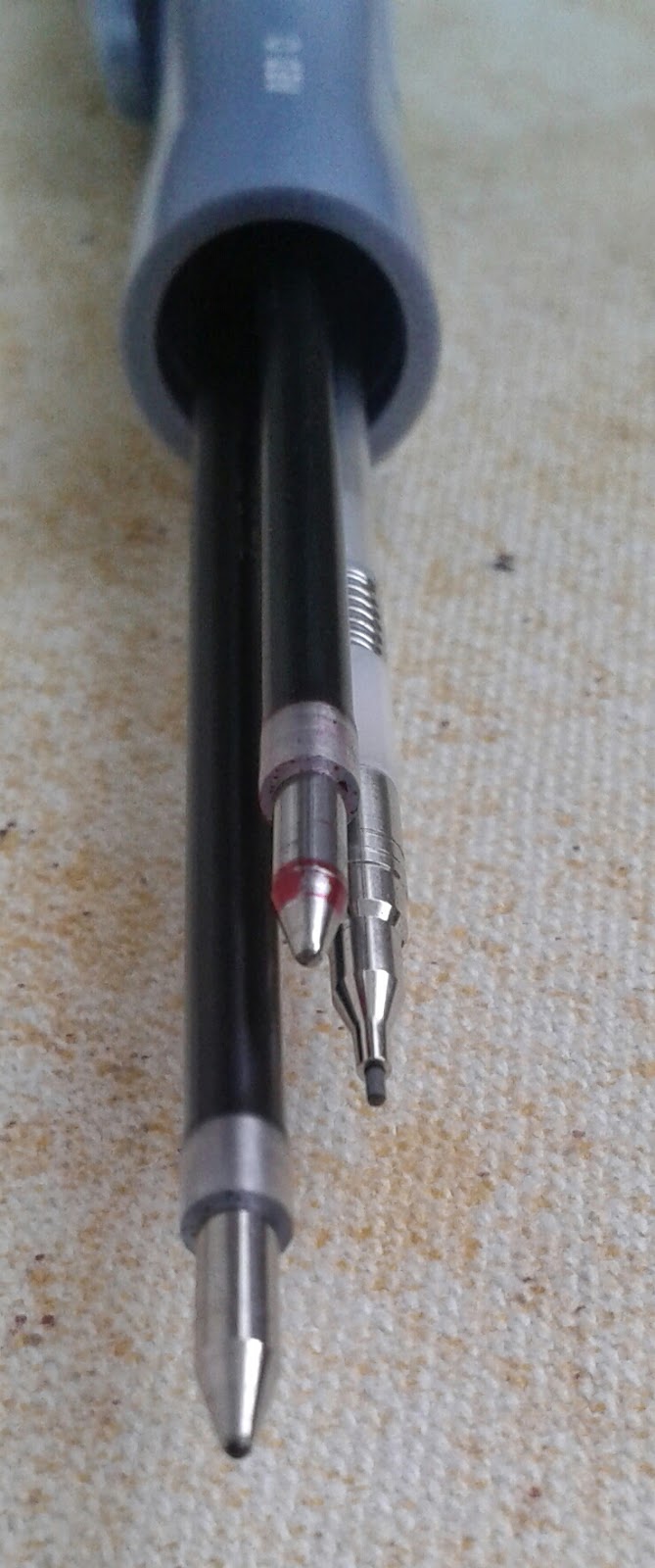 Pen Collection geekery: Zebra Airfit 2+S Ballpoint Multi function pen