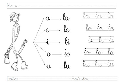 Diviértete con nosotros: MES DE ENERO: lectoescritura. LA LETRA L: El ...