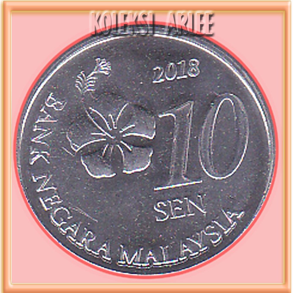 Koleksi Matawang Dan Syiling Arlee: 10 SEN SYLING MALAYSIA