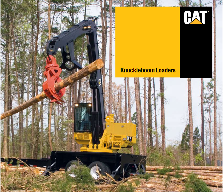 all data for ur used caterpillar machine: Knuckleboom Loaders
