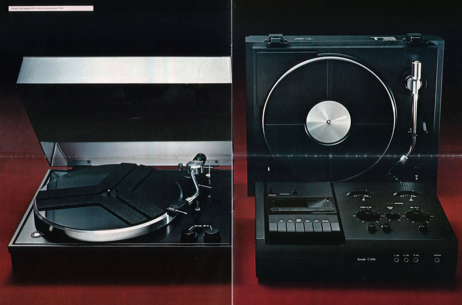 Infrequent Sound [sex.tex] technology: Sonab S85 2-Speed Belt-Drive ...