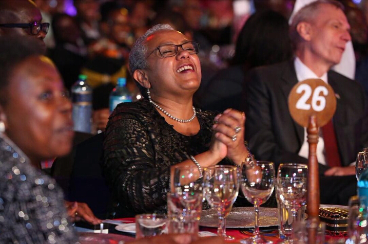 Safaricom's CEO Bob Collymore appear in Public with his wife Wambui for ...