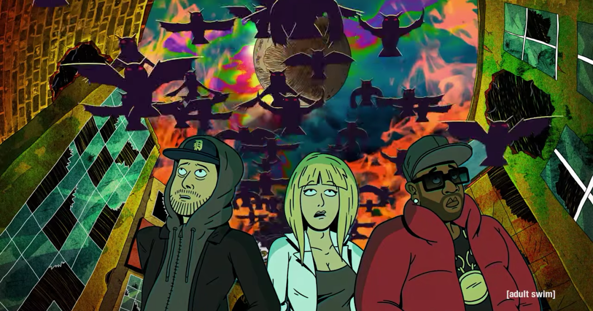 BellaBassFly: Fighting Villains With Big Grams | Adult Swim | Born To ...