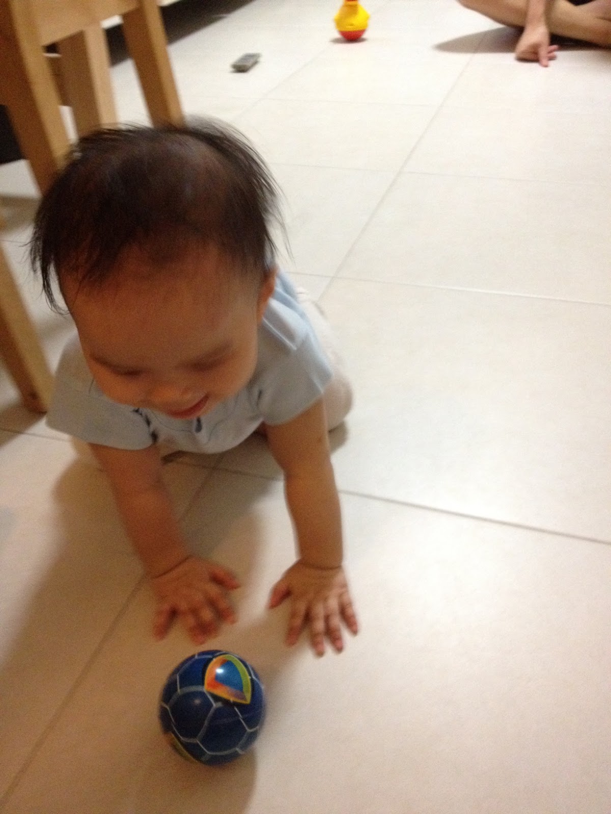 Hello Bunny Baby !: Catching ball