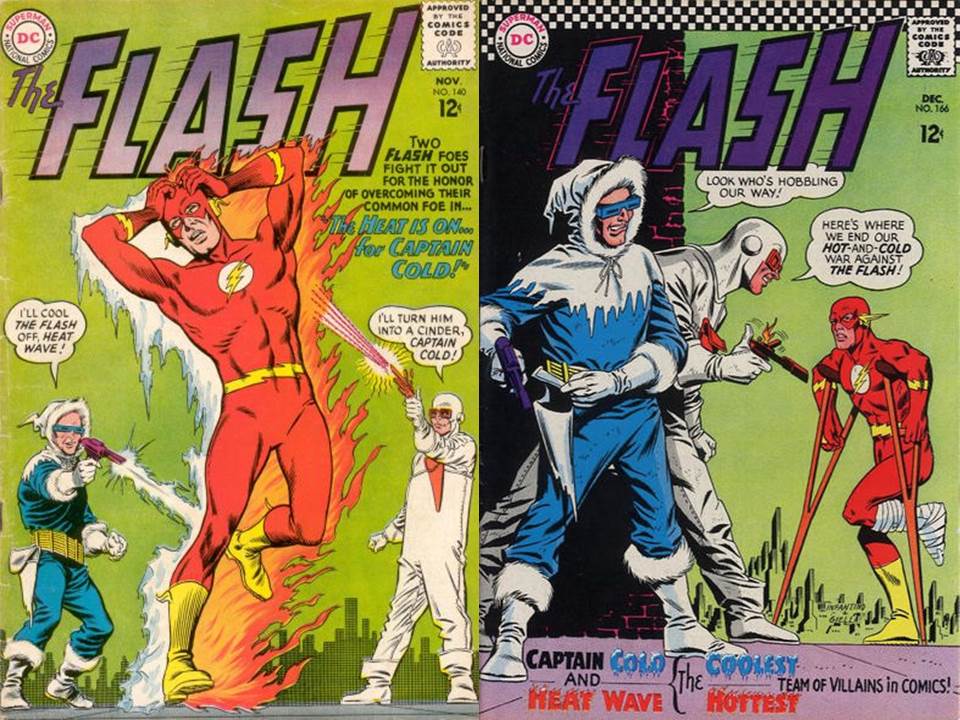 Dave's Comic Heroes Blog: Flash Facts Flash vs. the Rogues