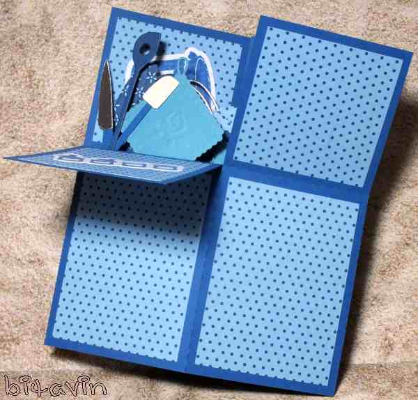 bitavin's Bastel-Blog: Pop Up Box Card
