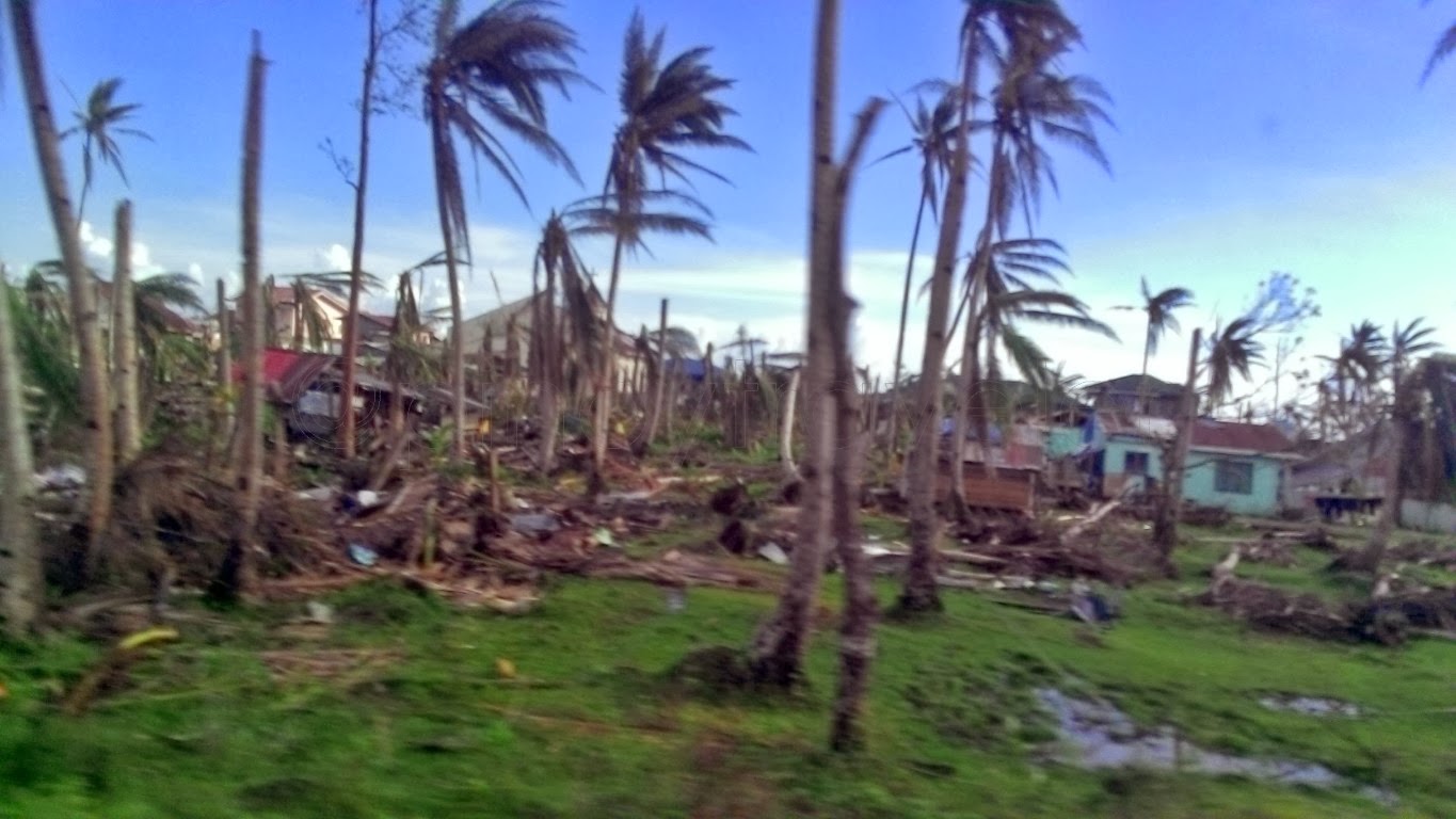 Entering Yolanda-Stricken Eastern Samar