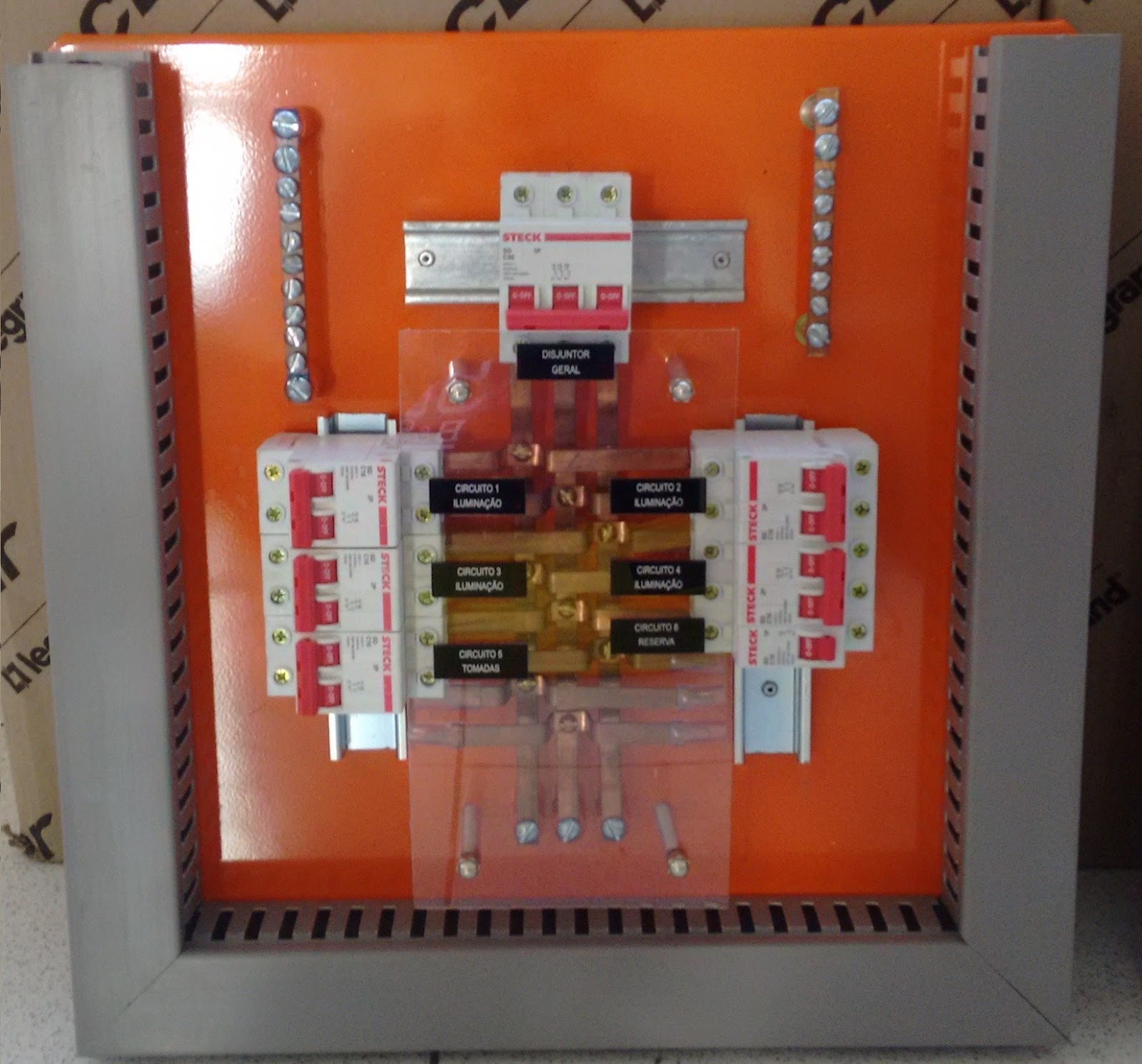 Quadro de Distribuição e Circuitos Terminais - Ensinando Elétrica ...