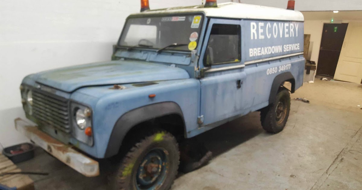 Landrover Defender: LAND ROVER 110 EX BRITISH RAIL PROJECT BARN FIND 2 ...