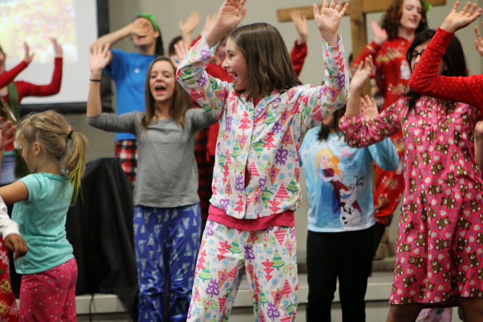 Paoletti Family: Cast PJ Party