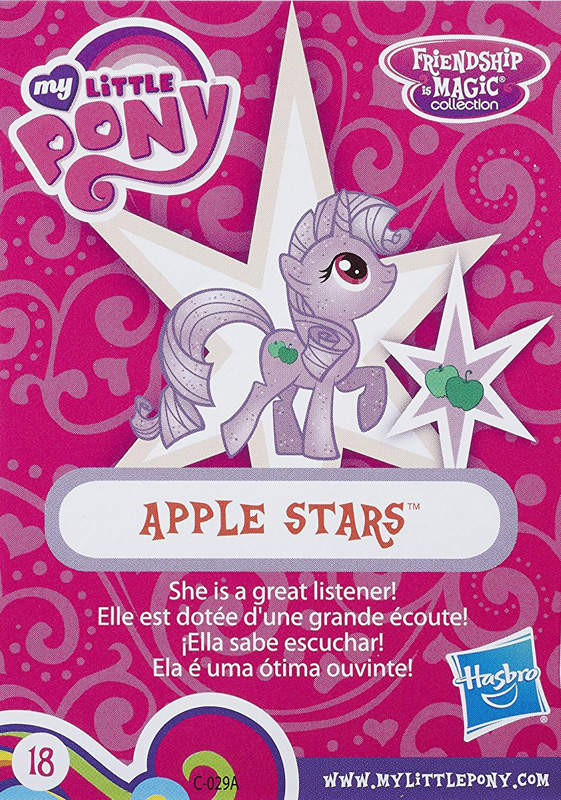 MLP Apple Stars Blind Bag Cards | MLP Merch