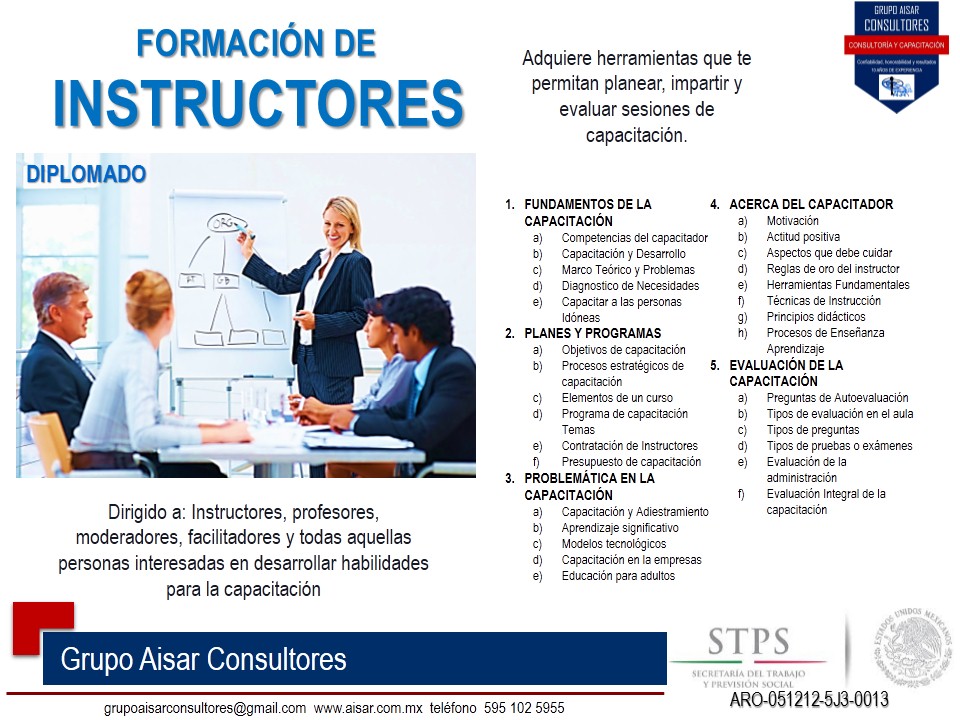 Formación de Instructores - Página Jimdo de aisar
