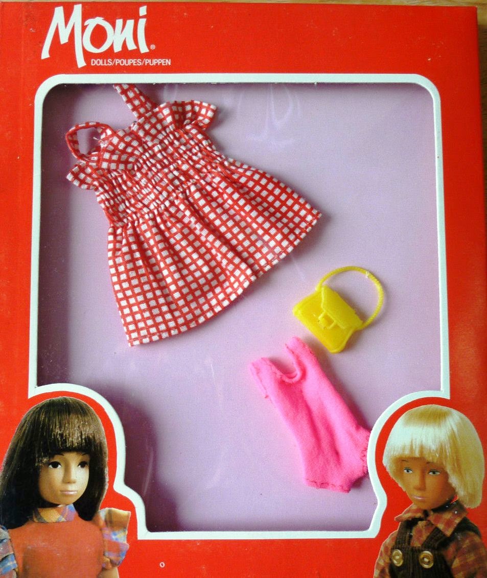 SNICKERDOODLE STREET: Mini Dolls by Brand - 7.5" Moni Doll (1979)