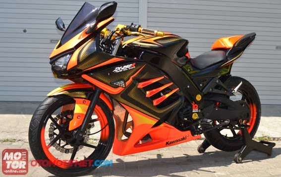 Modifikasi Drag Ninja 250 Cc - Ind Modified