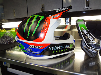 a look at RV's Toronto race helmet!
