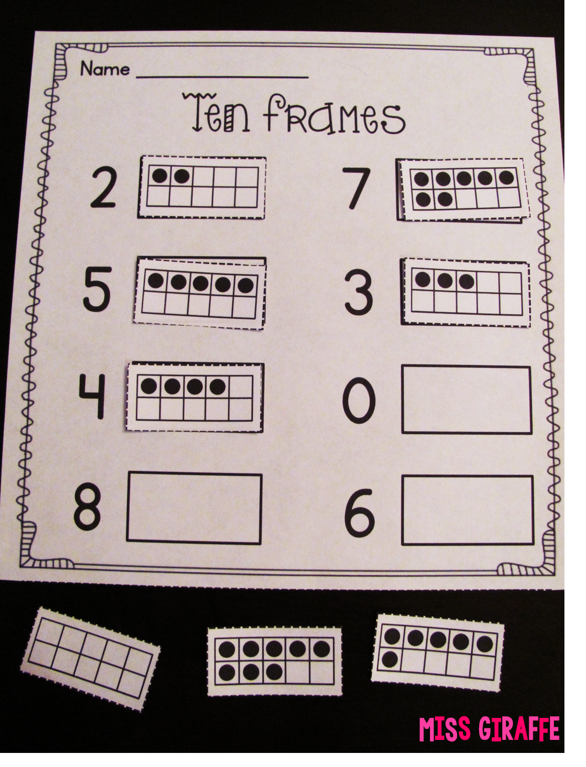Miss Giraffe's Class: Building Number Sense in First Grade