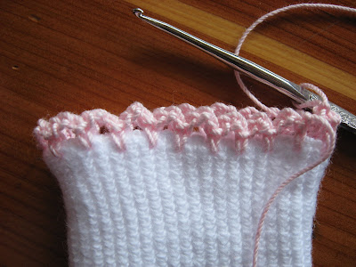Tammy's Times: ~Crochet Pattern: Girls Ruffle Socks~