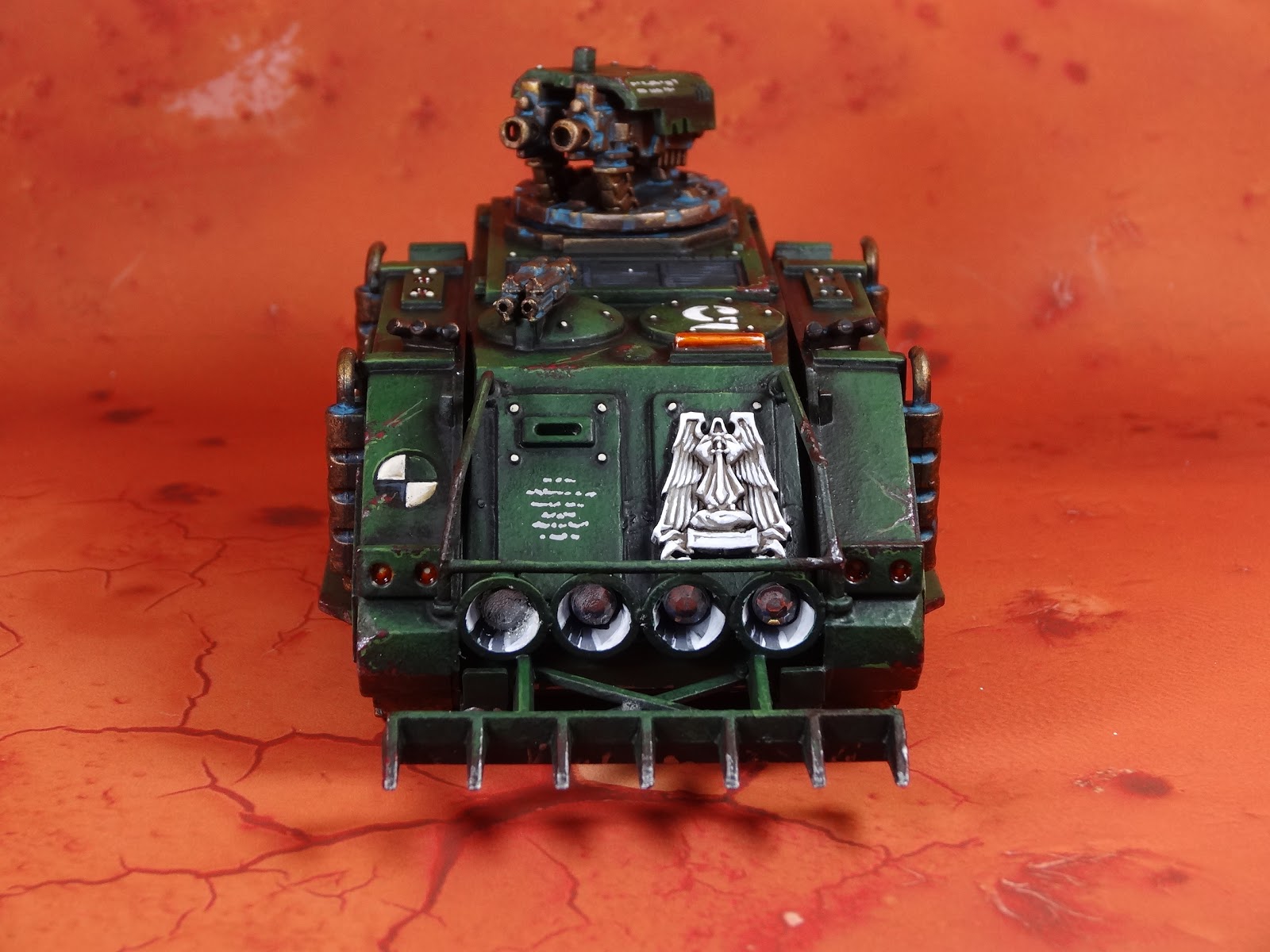 Confessions of a 40k addict: Dark Angels - Tanks - Razorback TO DONE!
