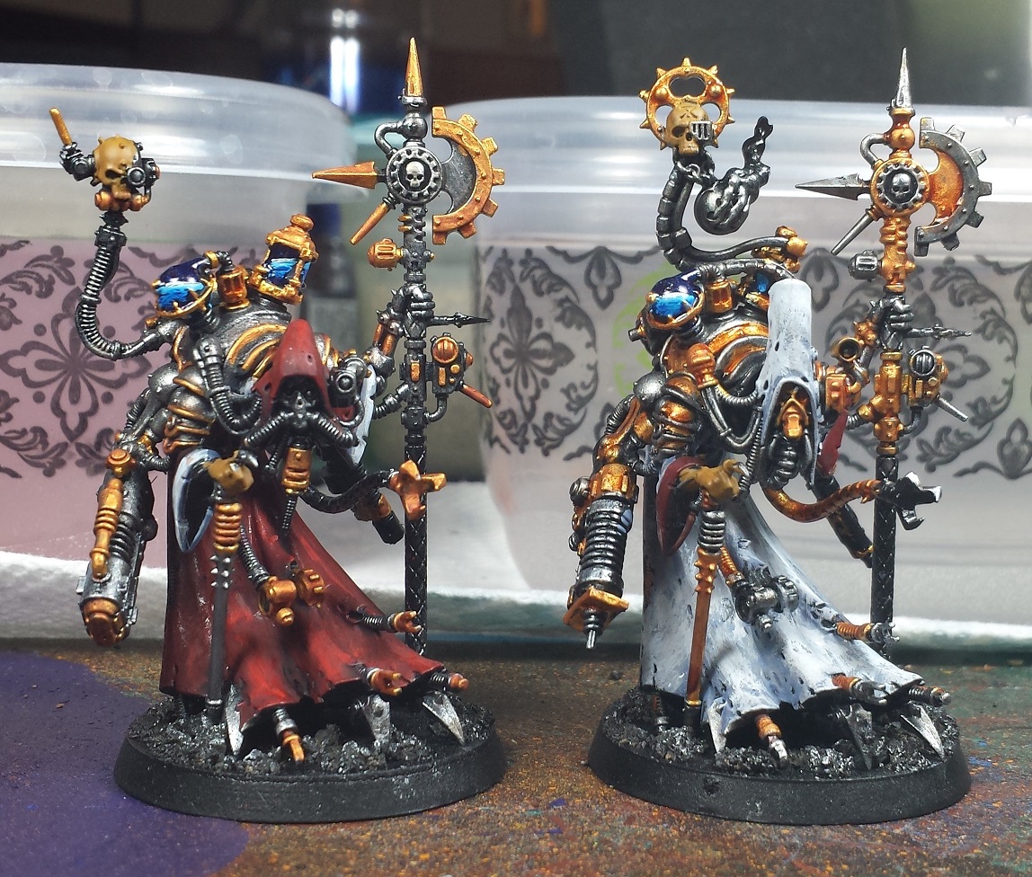 Mordian 7th Regiment: 40k Adeptus Mechanicus - Magi painting begins!