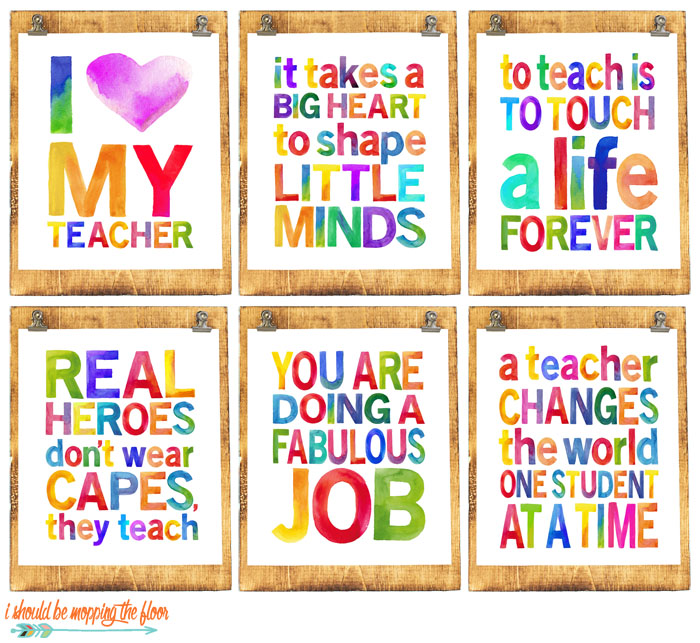 42 End of School Year Printables | i should be mopping the floor