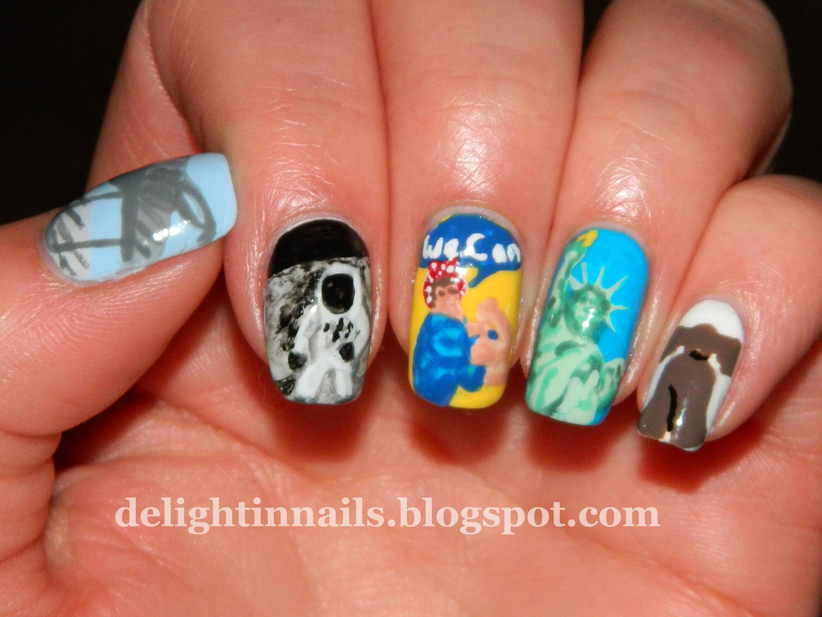 Delight In Nails: Laid-Back NEW31DC Day 26 - Inspired By Your Country
